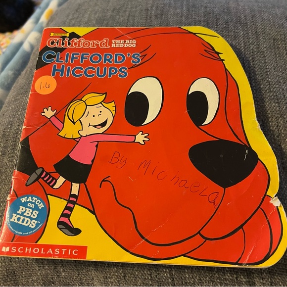 Scholastic | Toys | Clifford The Big Red Dog Book Cliffords Hiccups ...